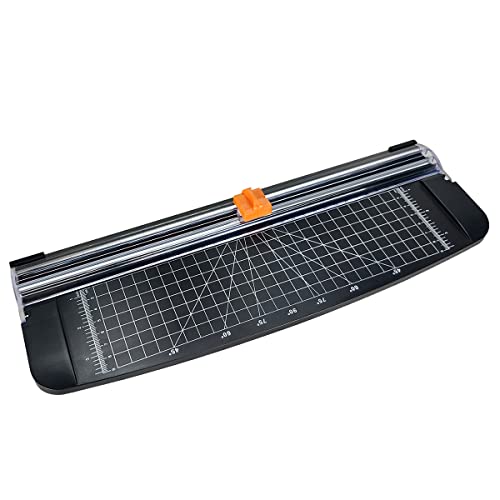 WORKKEEP 12 Inch Paper Cutter: A4 Portable Guillotine Cutter Scrapbook ...