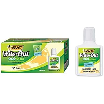 Amazon.com: Wite Out ECOlutions - Water Base Correction Fluid/White Out ...