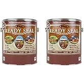 2-Pack of 1 gal Ready Seal 112 Natural Cedar Exterior Stain & Sealer ...