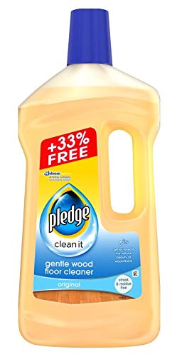 Pledge Clean It Gentle Wood Floor Cleaner Original: Amazon.co.uk ...