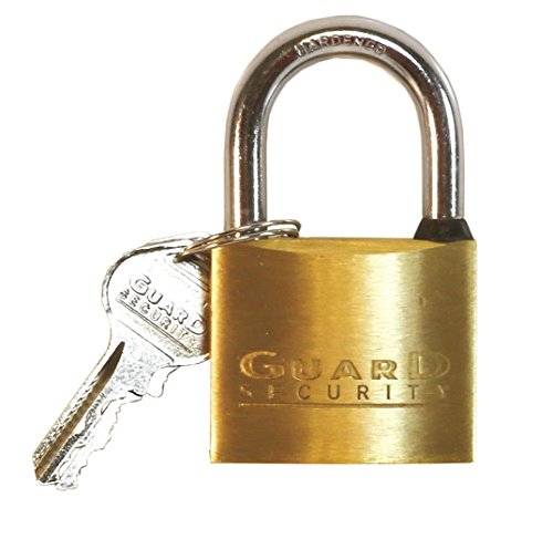 Guard Security 625 Solid Brass Padlock with 1-3/4-Inch Standard Shackle ...