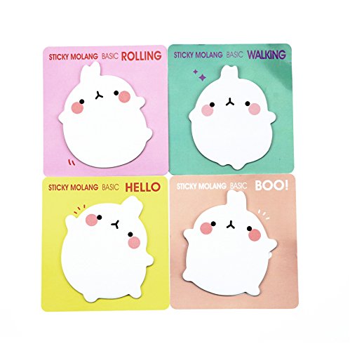 Buy SINDBIN 4 Colors Cute Cartoon Potato Self-Stick Memo Sticky Notes ...
