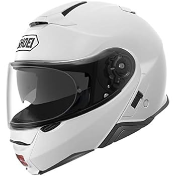 Amazon.com: Shoei RJ Platinum-LE Solid White Police Helmet - Small ...