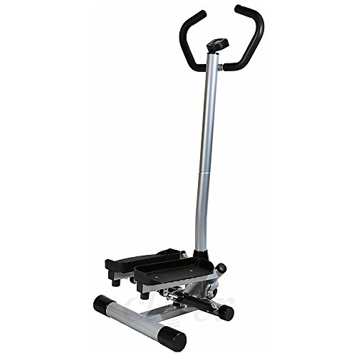 Clevr Twister Stepper w/Handle Bar Step Machine Cardio Training Stair ...