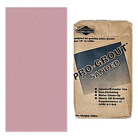 Superior Adhesives Wild Rose Sanded Grout 25 Lb - Tile Grout - Amazon.com