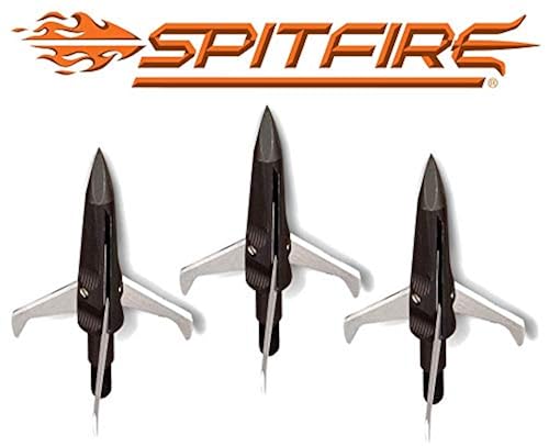 NAP Spitfire Crossbow Mechanical Broadhead 3 Blade 1 1/2" Cutting ...
