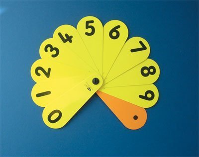 Number Fan - 0-9 - Early Years Maths Resource by Buzz: Amazon.co.uk ...