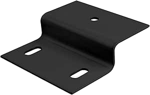 Amazon.com: 10 Packs Black Z Bracket 3"L x 1½"W x ⅝"H Double Angle ...
