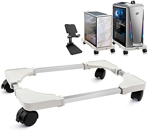 Seloom Computer Tower Stand, Desktop Stand, Adjustable Mobile CPU Stand ...