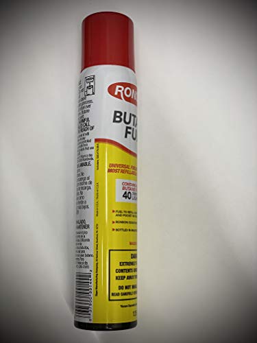 Ronson Lighter Butane Refill 135ML, White, 2.75 Ounce (Pack of 3) | Pricepulse