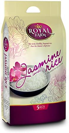 Royal Farm Pure Jasmine Rice 5 kg Bag price in Saudi Arabia | Amazon ...