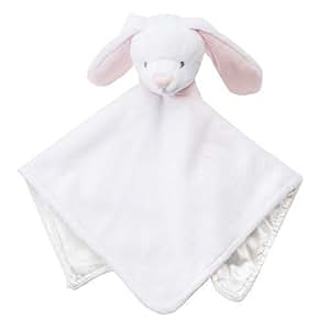 Amazon.com : Carter's Baby Girl Boy White Bunny Rabbit Security Blanket ...