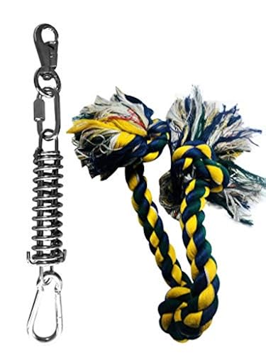 SoCal Bully HD Spring Pole Dog Rope Toys Muscle Builder a Big Spring ...