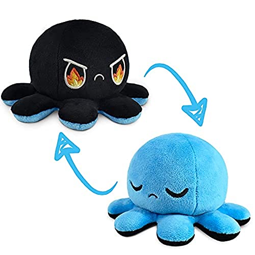 TeeTurtle - The Original Reversible Octopus Plushie - Fire Eyes ...