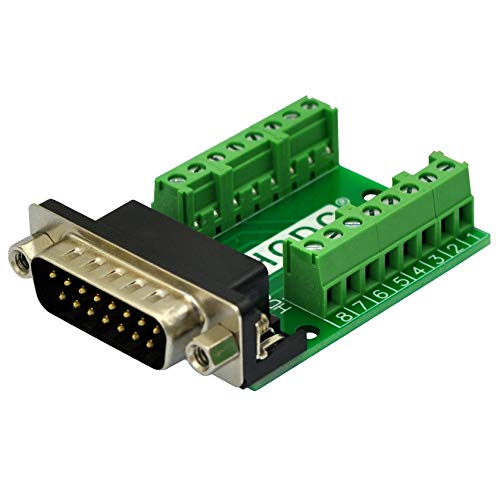 Slim Right Angle D-SUB Header Breakout Board Terminal Block DSUB ...