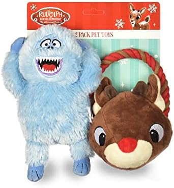 Rudolph The Red Nosed Reindeer Bumble Dog Toys, 2 Piece | Rope Dog Toys ...