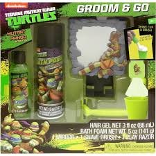 Nickelodeon Teenage Mutant Ninja Turtles Groom & Go Bathtub Play Set, 6 ...