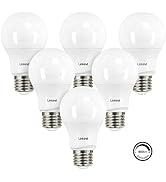 Linkind A19 LED Light Bulbs Dimmable, 60W Equivalent, 2700K Soft White ...