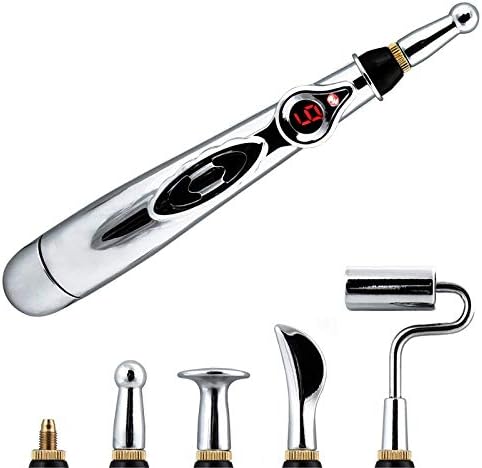 5-in-1 Acupuncture Pen, Pain Relief Therapy Electric Meridians ...