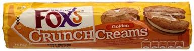 Amazon.com: Foxs Golden Crunch Cream Biscuit 168g. - Pack of 1 ...