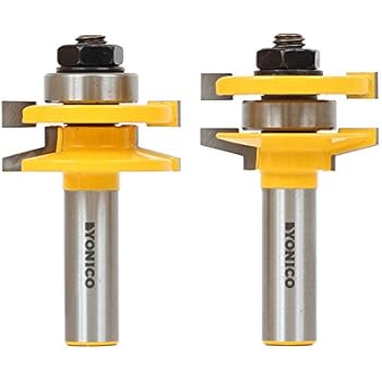 MLCS Raised Panel Router Bit: 45 Degree Shaker Bevel Profile - Door And ...