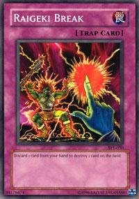 Amazon.com: Yu-Gi-Oh! - Raigeki Break (SYE-050) - Starter Deck Yugi ...