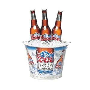 Amazon.com : Coors Light Beer Ice Bucket : Everything Else