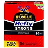 Amazon.com: Hefty Strong Large Trash Bags (Multipurpose, Unscented ...