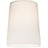 White Dome Glass Shade - Lipless with 1-5/8-Inch Fitter Opening - Light ...