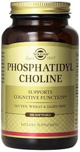 Amazon.com: Solgar - Phosphatidylcholine, 100 Softgels: Health ...