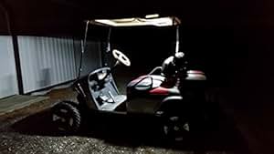 Amazon.com: NEW Golf Cart LED Universal Dome Light KIT Courtesy Lights ...