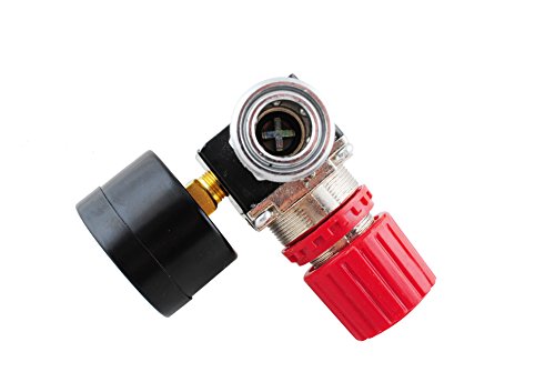Wadoy 140PSI 1/4 Inch Air Pressure Regulator Relief with Gauge Hose ...