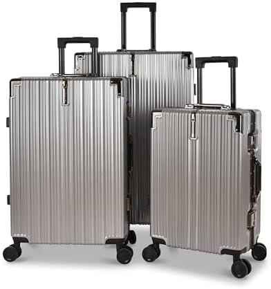 سعر Track ABS+PC Zipperless Luggage Set, Strong Frame with Combination ...