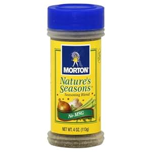 Amazon.com : Morton's Nature's Seasons Seasoning Blend, 4 Ounce ...