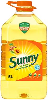 Sunny Sun Active Blended Vegetable Oil 5Litre price in UAE | Amazon UAE ...