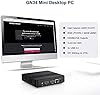 MINISFORUM GN34 Mini PC Celeron J3455 Processor 8GB RAM, 64GB eMMC, DIY ...