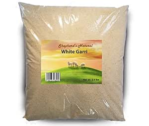Amazon.com: Nigerian White Garri / Gari, 100% All Natural 5 lb / 80 oz ...
