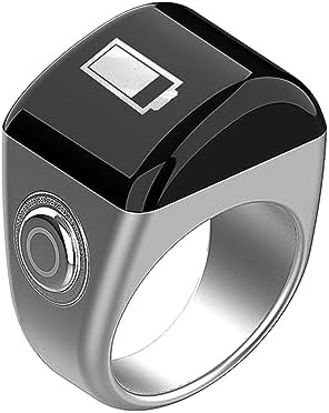 Smart Qibla Muslim Tasbeeh Tasbih Zikr Ring with 5 Prayer Time Reminder ...