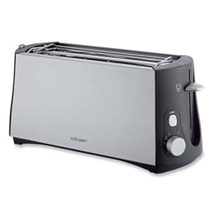 Amazon.com: Cloer 5053719 4-Slice Toaster: Narrow Toaster: Kitchen & Dining