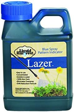 Liquid Harvest Lazer Blue Concentrated Spray Pattern Indicator 8 Ounces ...