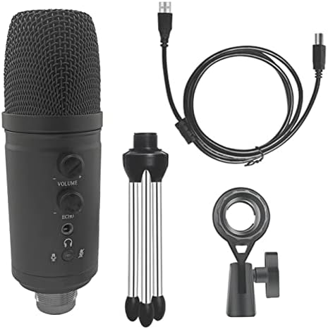 CONDENSER Microphone for PC, Laptop, Mobile USB with Internal Audio ...