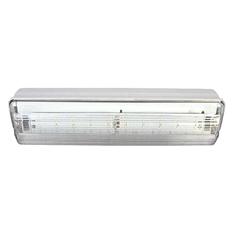 3W IP65 Slimline LED Emergency Bulkhead - Maintained & Non-Maintained ...