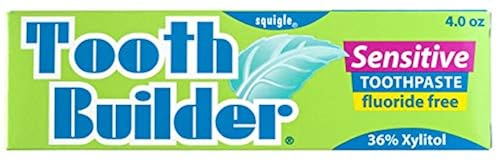 Squigle Tooth Builder SLS Free Toothpaste (Stops Tooth Sensitivity ...