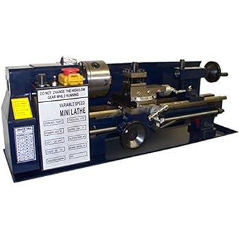 Amazon.com: Central Machinery 7 x 10 Precision Mini Lathe by Central ...