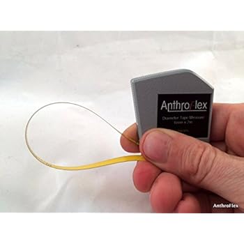 AnthroFlex Anthropometric Diameter Tape Measure 6MM x 2 Meter Metric ...