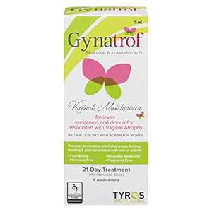 Gynatrof Gel Moisturizing Natural Vaginal 15ml: Amazon.ca: Health ...