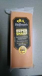 Hoffman's Super Sharp Cheddar, 7 oz.: Amazon.com: Grocery & Gourmet Food