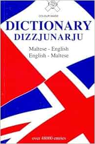 Maltese - English and English - Maltese Dictionary: P.L. Schembri ...