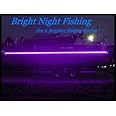 Amazon.com: Bright Night 16ft UV Boat Light Black LED Fluorescent line ...