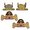 LOSTAR 4 x Solid Motor Engine Mount Combo SBC Chevy Frame Mount Rat Rod ...